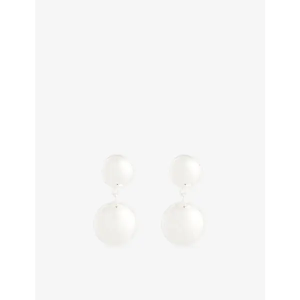 Lié Studio Caroline Sterling Drop Earrings - Silver