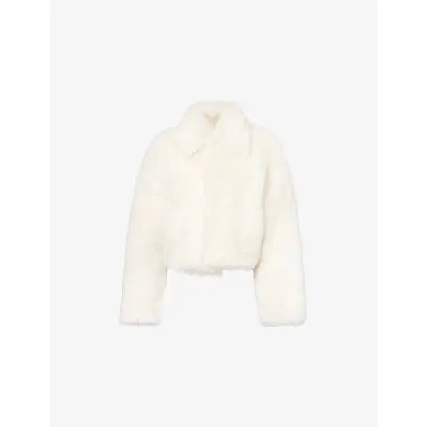 Bottega Veneta Cropped Fur Jacket