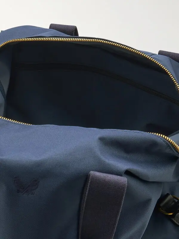 Bennett Winch Cargo Leather-trimmed Canvas Weekend Bag
