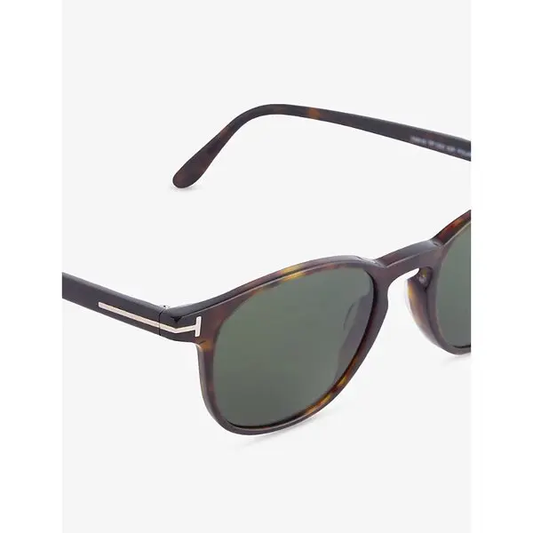 TOM FORD Round Frame Acetate Sunglasses