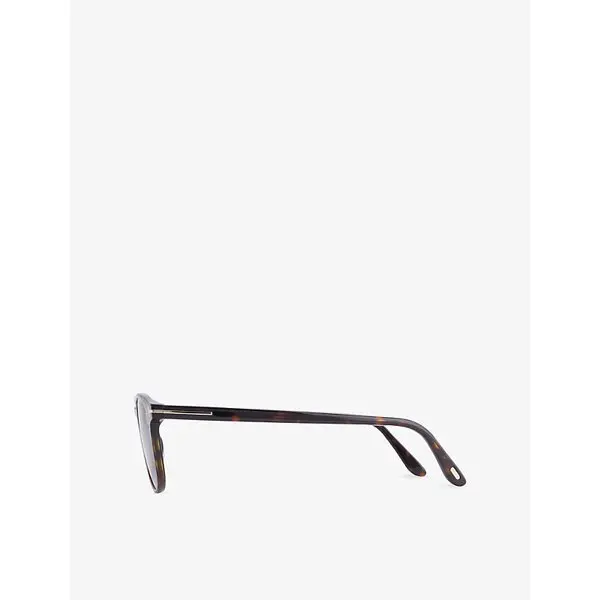 TOM FORD Round Frame Acetate Sunglasses
