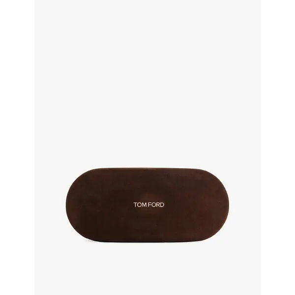 TOM FORD Round Frame Acetate Sunglasses
