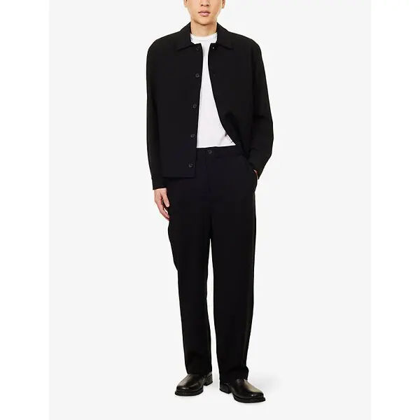RAITH Julien Wide-leg Stretch-woven Trousers