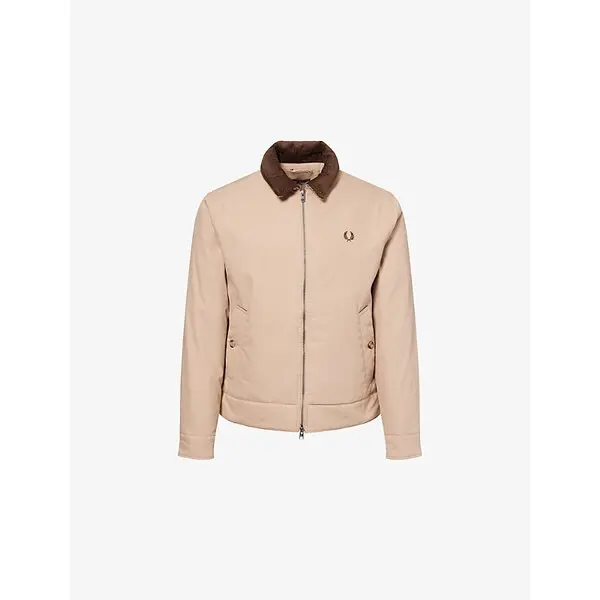 Fred Perry Caban Padded Cotton-blend Jacket