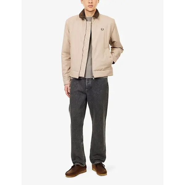 Fred Perry Caban Padded Cotton-blend Jacket