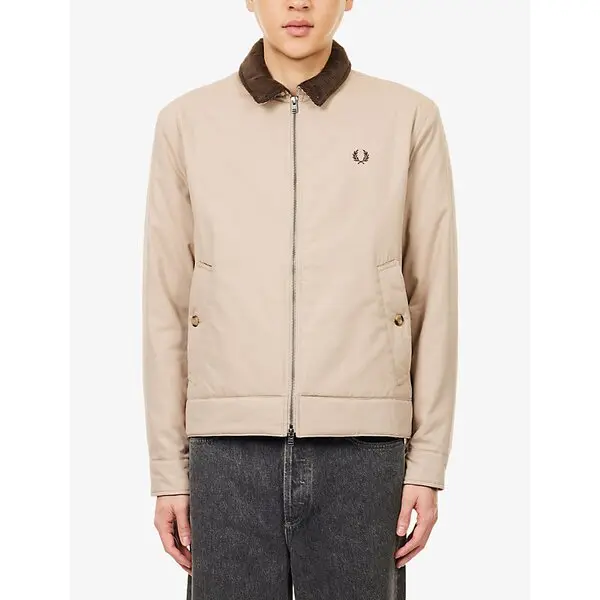 Fred Perry Caban Padded Cotton-blend Jacket