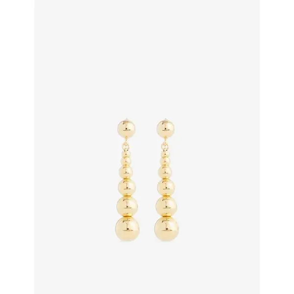 Lié Studio Rebecca 18ct -plated Sterling-silver Drop Earrings - Gold