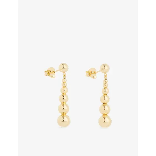 Lié Studio Rebecca 18ct -plated Sterling-silver Drop Earrings