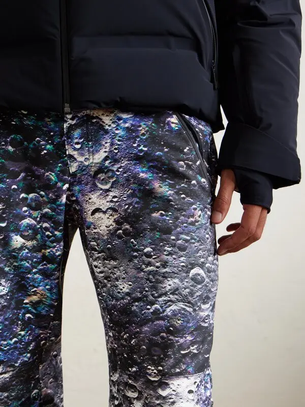 Aztech Mountain Matthew Day Jackson Printed Ski Pants - Blue