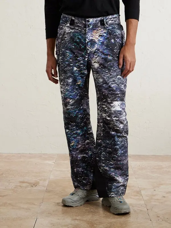 Aztech Mountain Matthew Day Jackson Printed Ski Pants - Blue