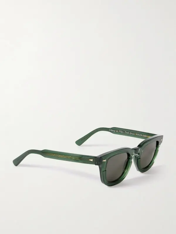 AHLEM Champ De Mars Square-frame Sunglasses - Green