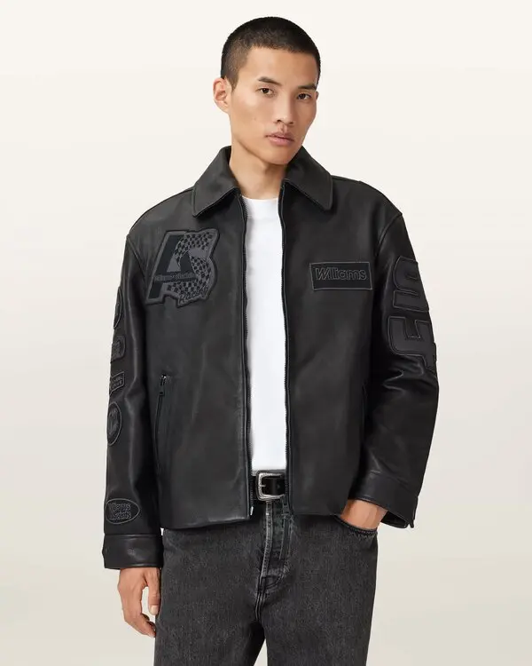 ALLSAINTS Williams X Garrison Leather Jacket