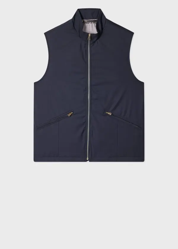 Paul Smith Wool Gilet - Blue