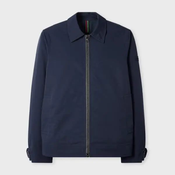Paul Smith Recycled Polyester Zip Blouson Jacket