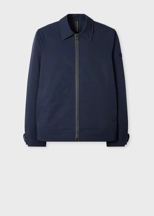 Paul Smith Recycled Polyester Zip Blouson Jacket