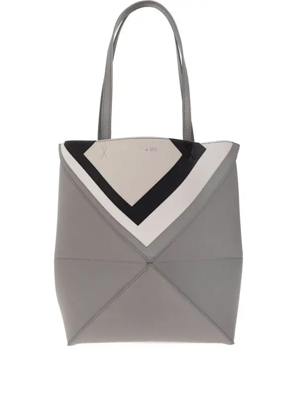Loewe Puzzle Fold Square Medium Leather Tote