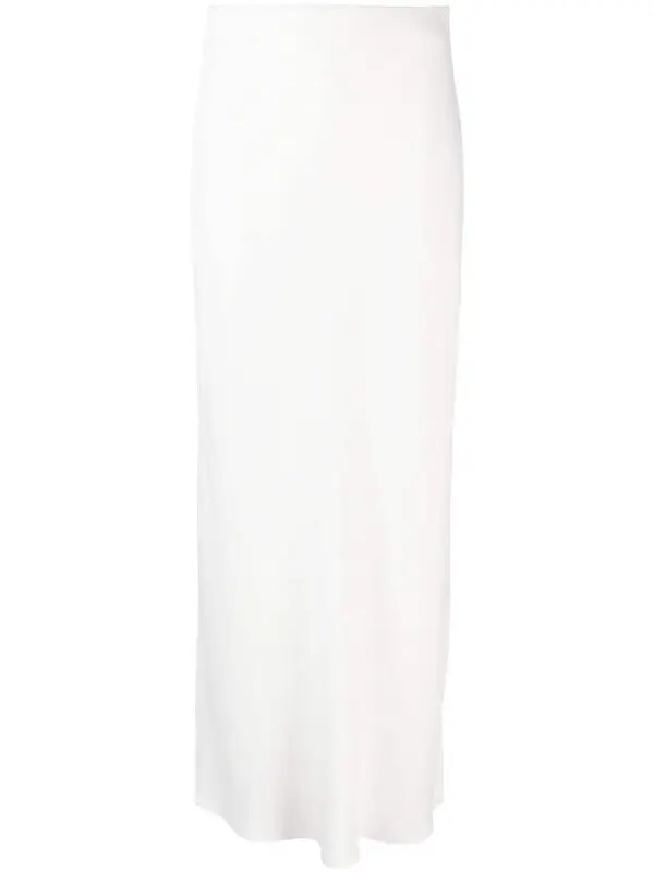 Brunello Cucinelli Line Blend Long Skirt