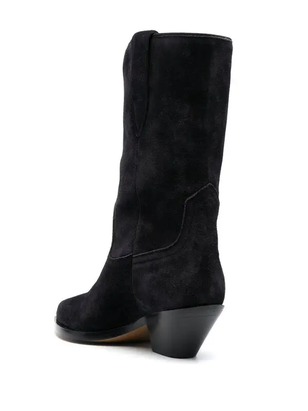 Isabel Marant Étoile Dahope Suede Boots - Black