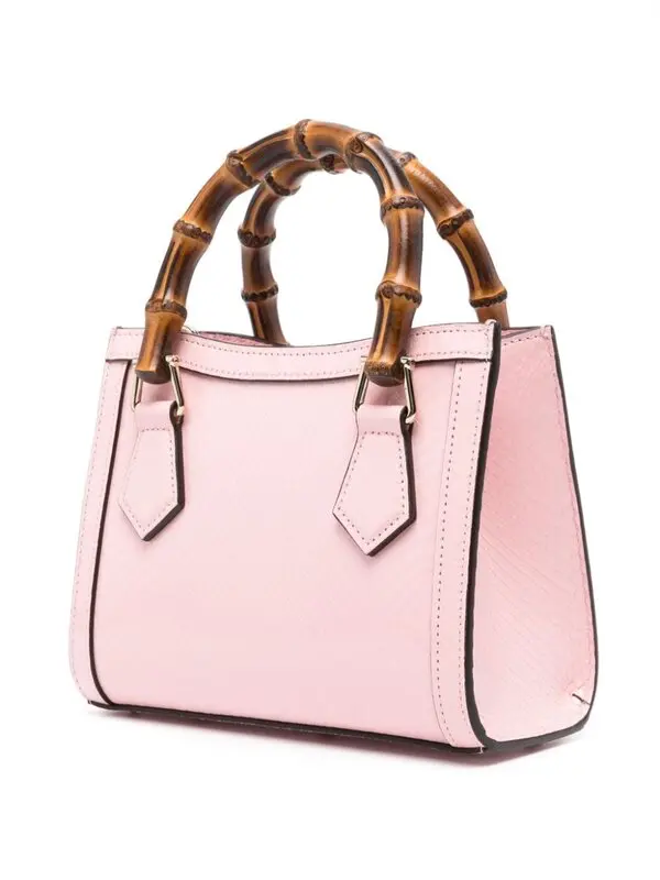 Gucci Diana Small Leather Tote Bag - Pink