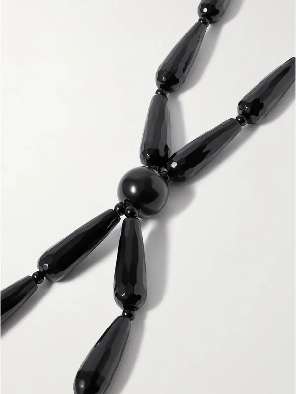 JENNIFER BEHR Asha Onyx Necklace