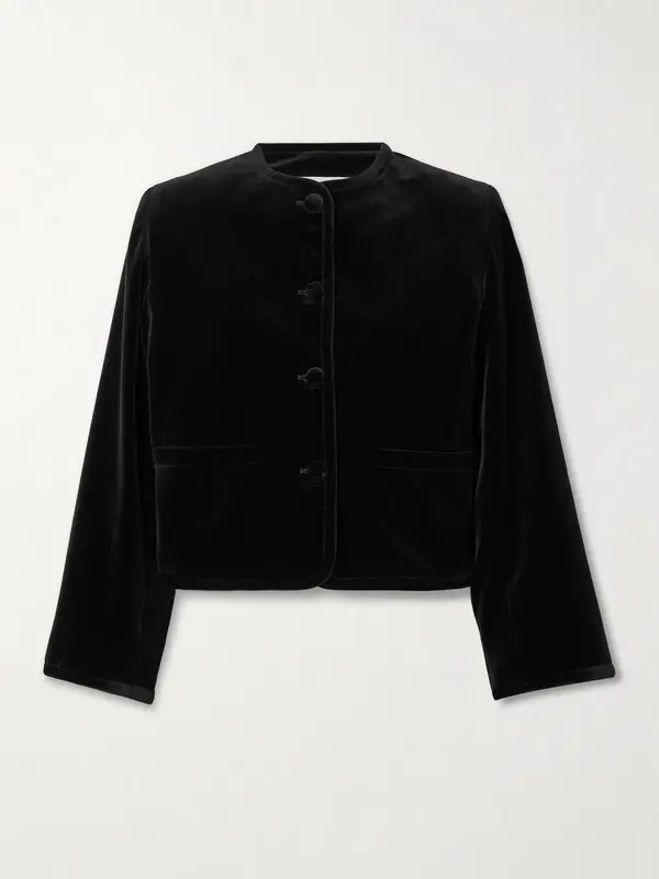 LIBEROWE Cotton-velvet 'cora' Jacket