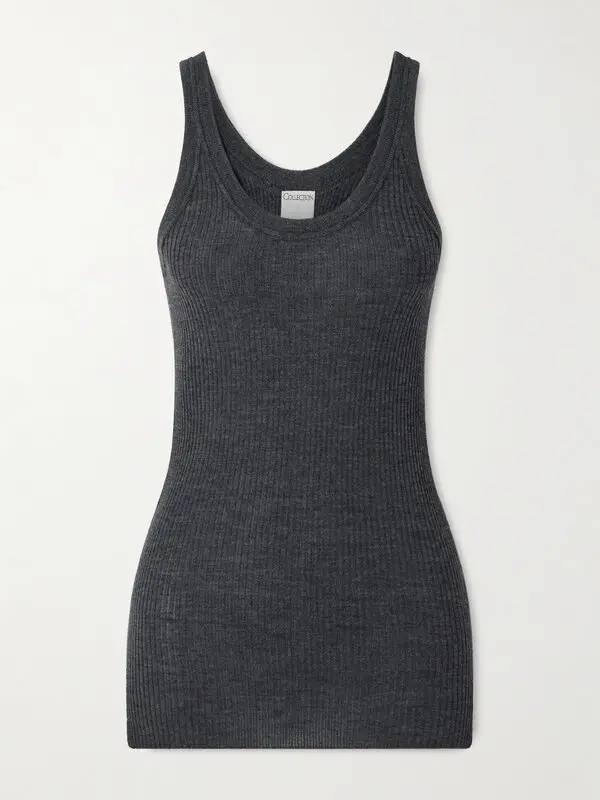 Calvin Klein Ella Ribbed Wool Tank