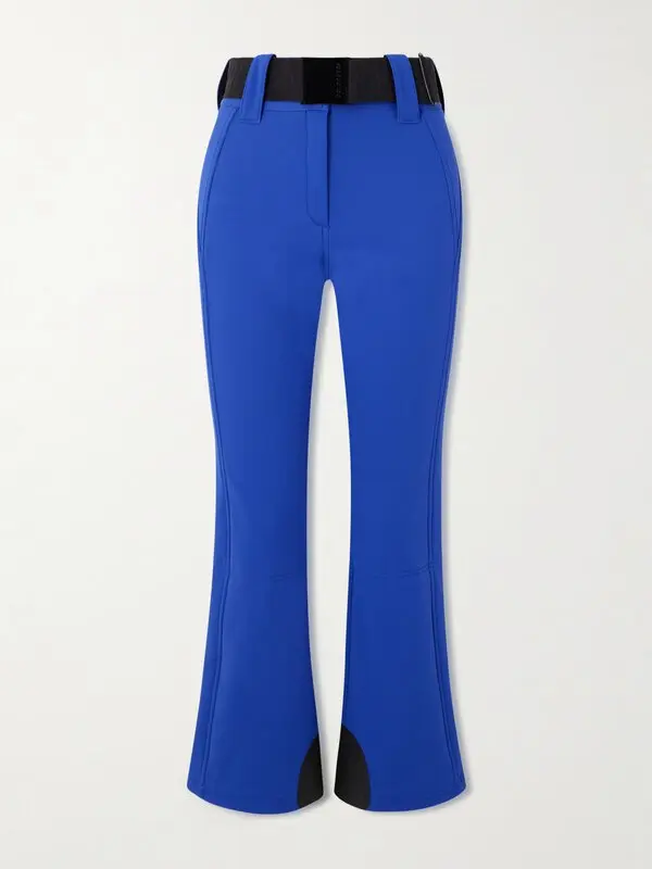 Goldbergh Pippa Belted Flared Ski Pants - Blue