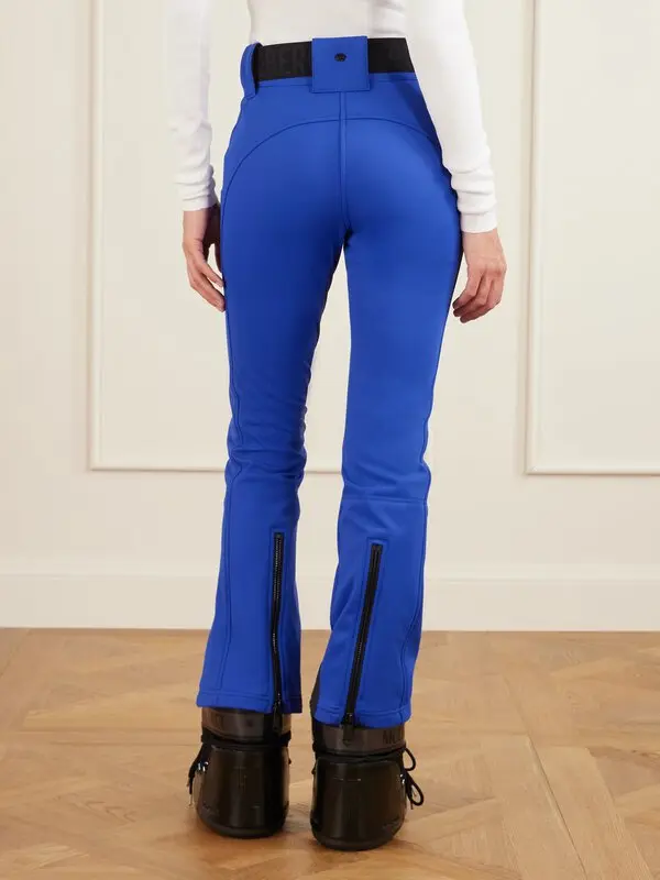 Goldbergh Pippa Belted Flared Ski Pants - Blue