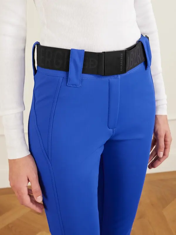 Goldbergh Pippa Belted Flared Ski Pants - Blue