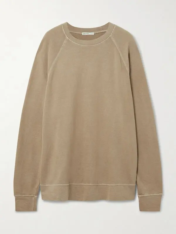 JAMES PERSE Supima Cotton-jersey Sweatshirt