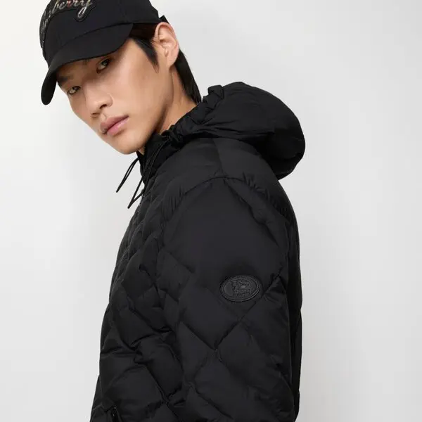 Burberry Check-stitch Puffer Jacket