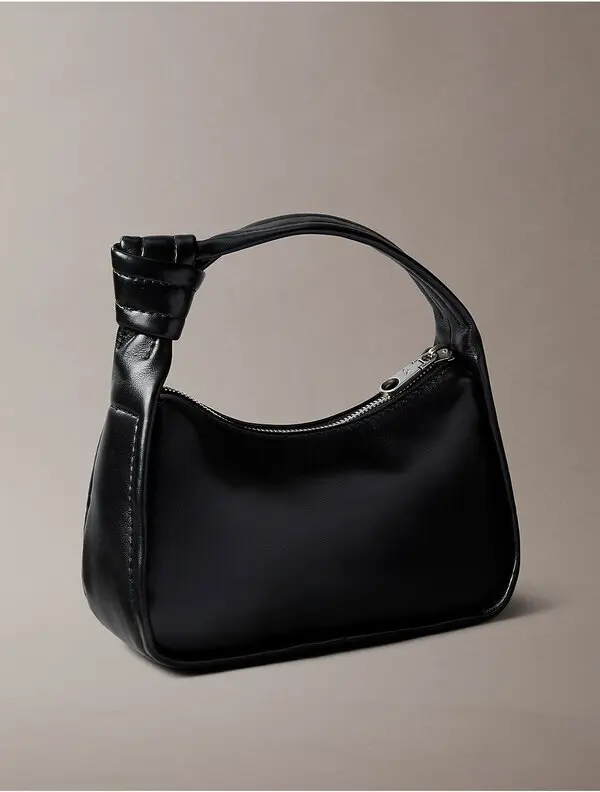 Calvin Klein Knotted Mini Shoulder Bag - Black