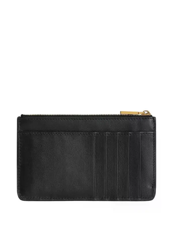 Dolce & Gabbana Logo-plaque Zip Wallet - Black
