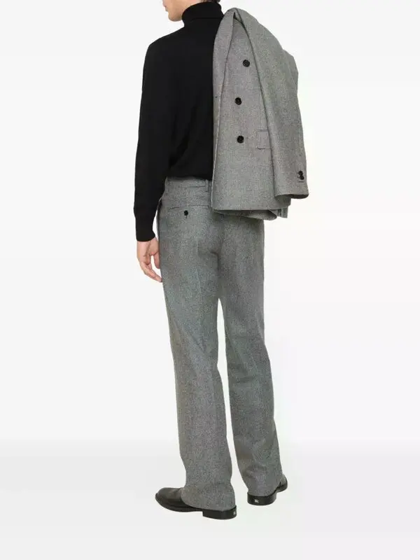 Burberry Puppytooth Check Tailored Trousers