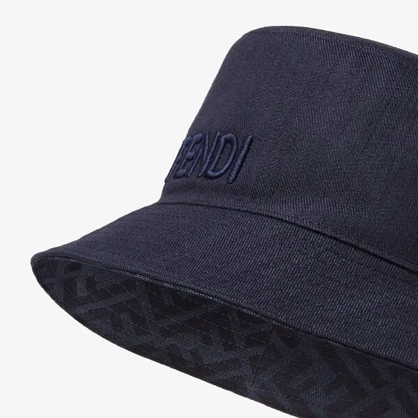 Fendi Denim Bucket Hat