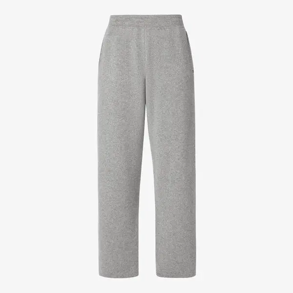 Fendi Cashmere Tarn Trousers With Embroidered Ff Logo