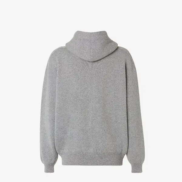 Fendi Cashmere Sweatshirt With Ff Detailing