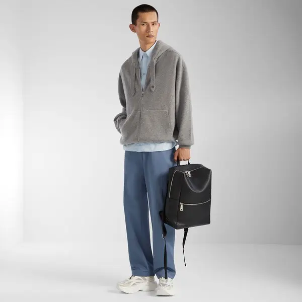 Fendi Cashmere Sweatshirt With Ff Detailing