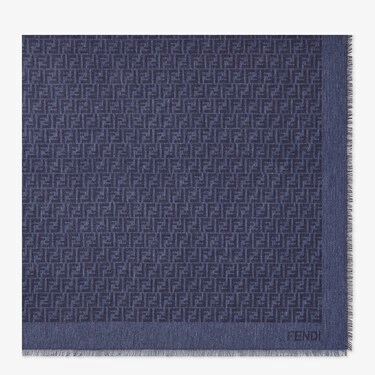Fendi Ff Shawl - Blue