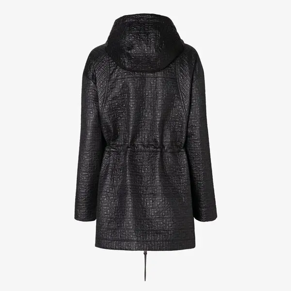 Fendi Long-sleeved Parka With Ff Motif