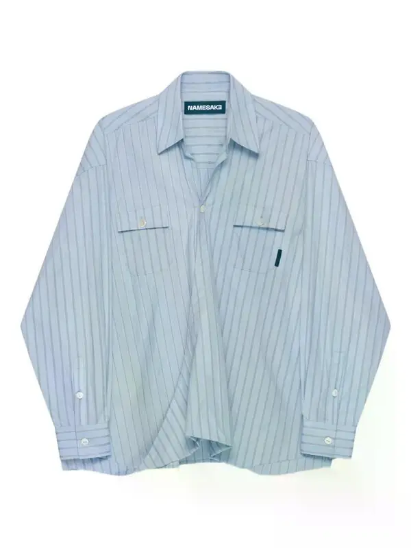 NAMESAKE Striped Pocket Shirt