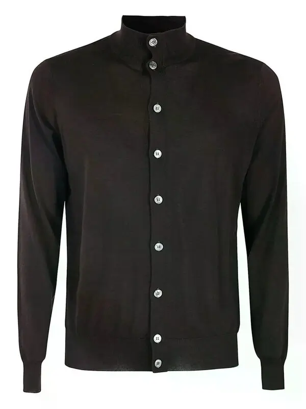 FILIPPO DE LAURENTIIS Buttoned Cardigan - Brown