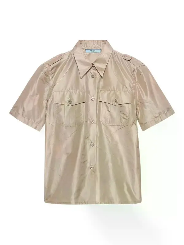 Prada Short-sleeved Shirt - Neutrals