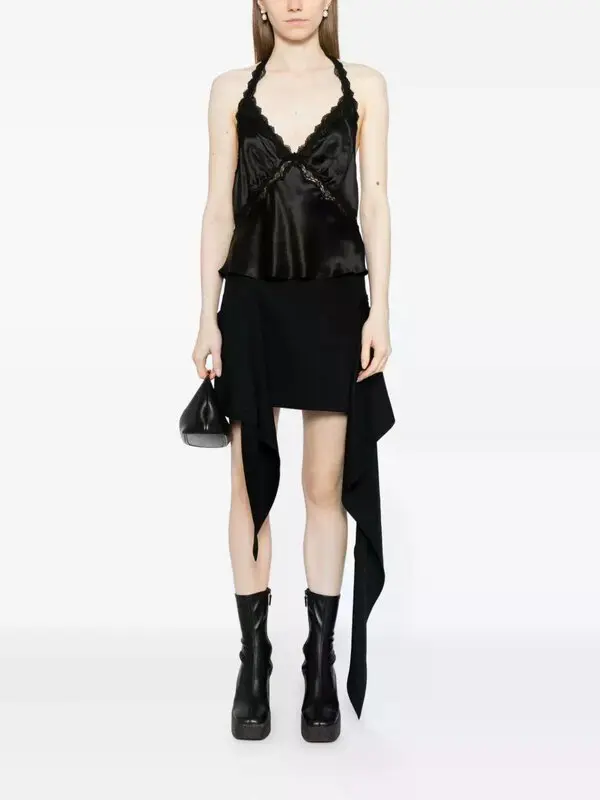 REFORMATION Monica Top - Black