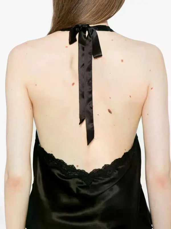 REFORMATION Monica Top - Black