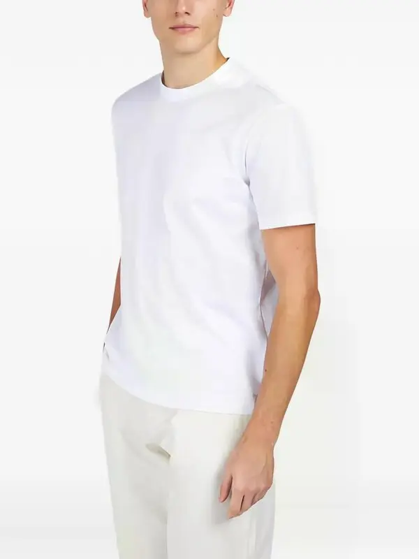 Paul & Shark Shark Fin Embroidery Cotton Jersey T-shirt