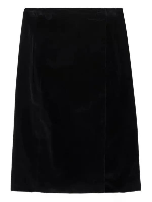 Prada Buttoned Midi Skirt