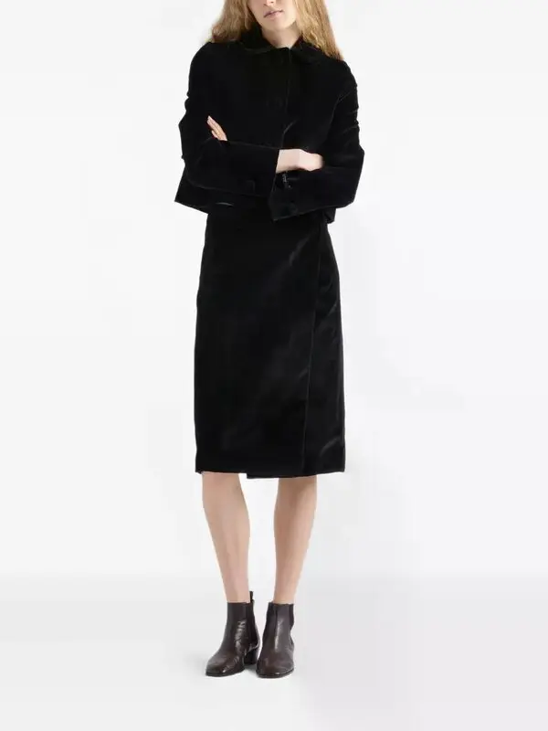 Prada Buttoned Midi Skirt