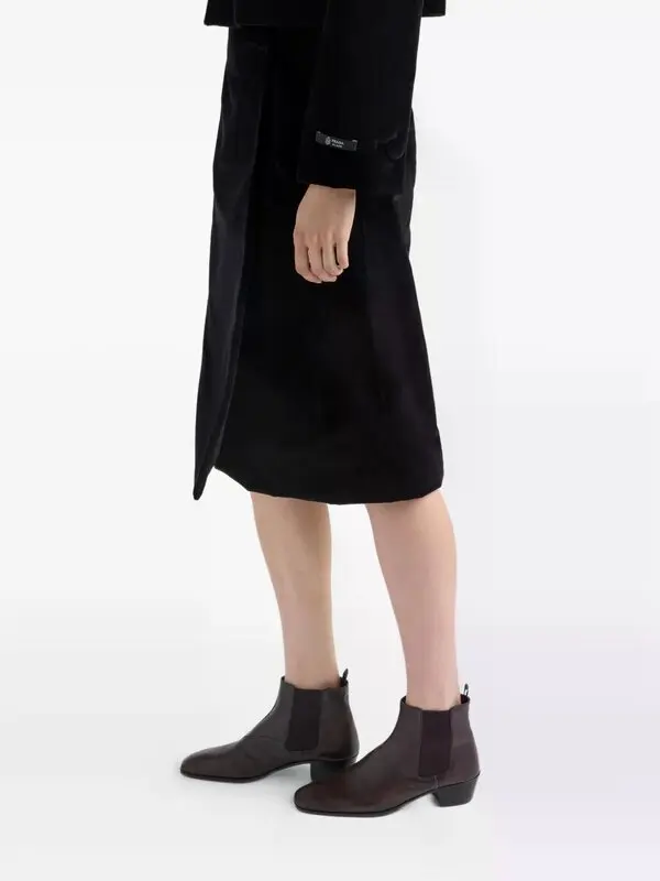 Prada Buttoned Midi Skirt