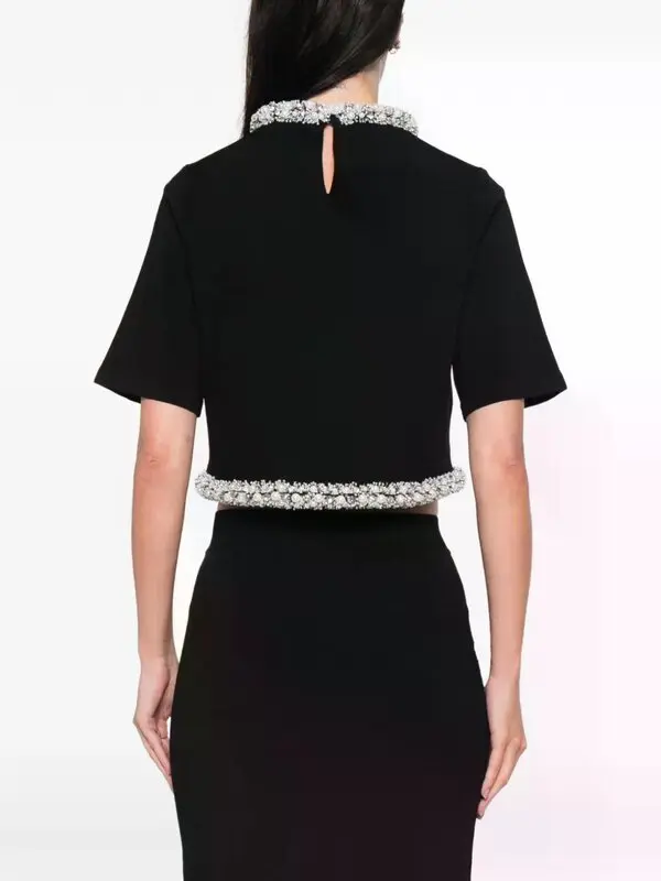 Simkhai Ozelle Embellished Top